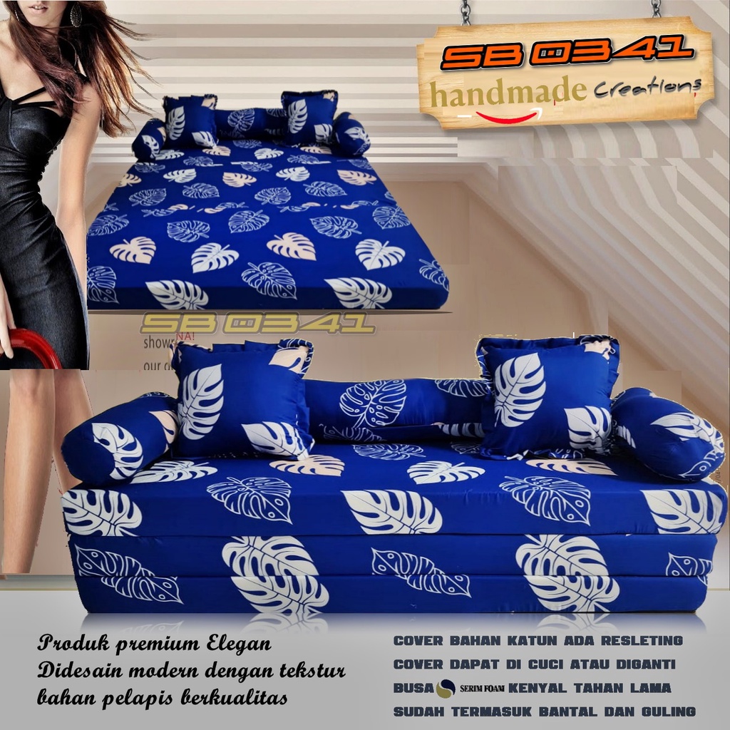 Jual Sofa Bed Kursi Tamu Minimalis Kasur Lantai Karakter Motif | Shopee Indonesia
