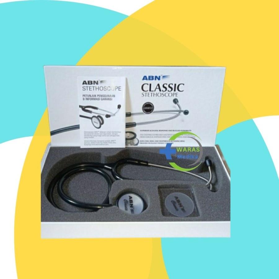 Jual ABN Classic Stethoscope / Stetoskop DEWASA,ANAK | Shopee Indonesia