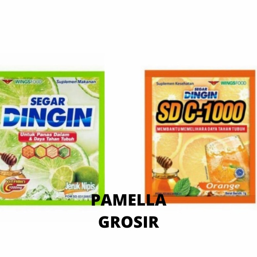 Jual SEGAR DINGIN ISI 12 SACHET 7GRAM VITAMIN.C 500MG UNTUK DAYA TAHAN ...