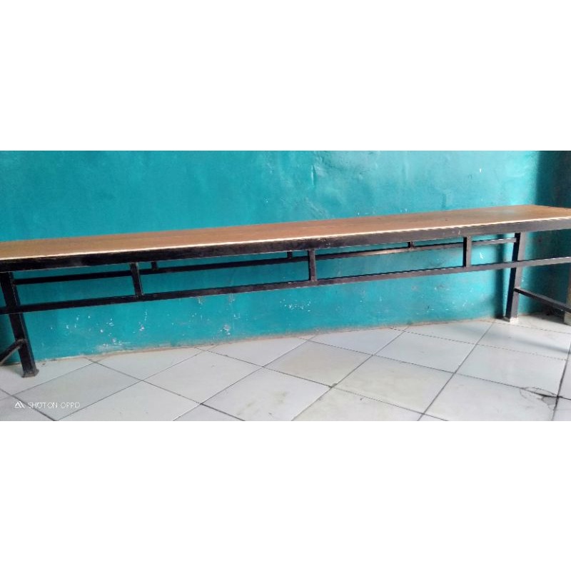 Jual kursi panjang besi 150×40×50 siap pakai custom | Shopee Indonesia