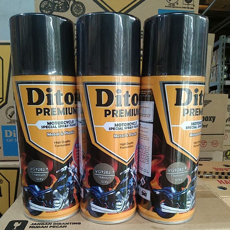 Jual Pilok Pilox Diton Premium Titanium Grey 9282 400CC vg 9282* abu ...