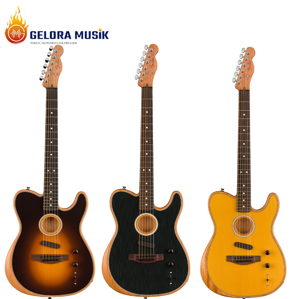 Jual Gitar Akustik Elektik Fender Acoustasonic Player Telecaster ...