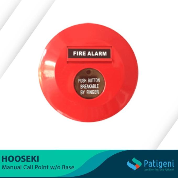 Jual SUPER SALE Fire Alarm Manual Call Point Hooseki HS-FP1 w/o Base | Shopee Indonesia