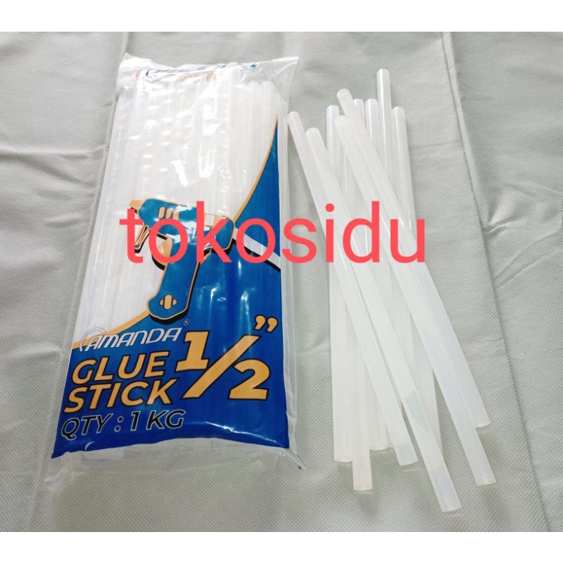 Jual (12 pcs) Isi Lem Tembak / Lem Bakar Besar Panjang 30cm x 11mm ...