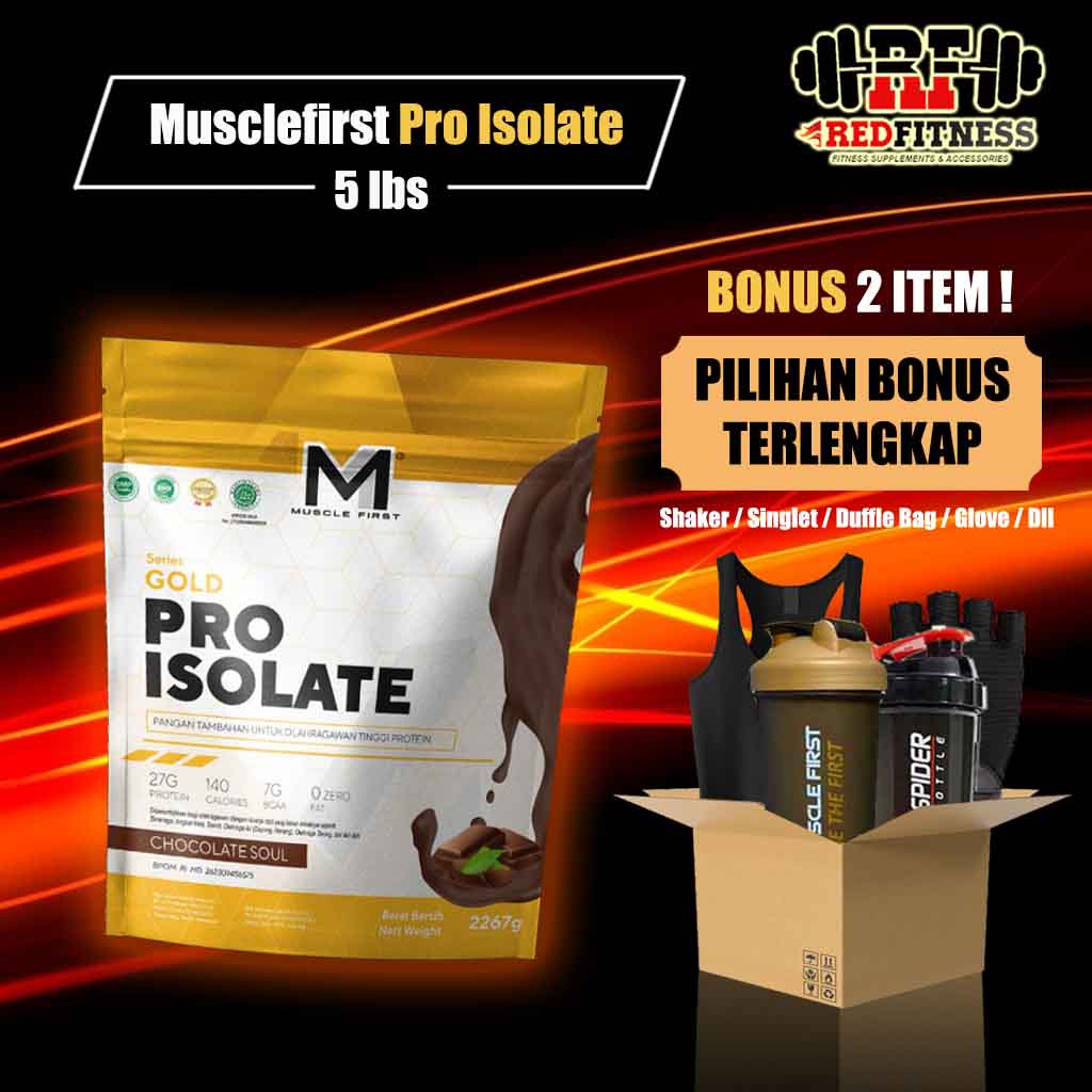 Jual M1 Muscle First Gold Pro Isolate 5 lbs (2267gr) / Musclefirst Whey Protein 5lbs 5lb 5 lb ...