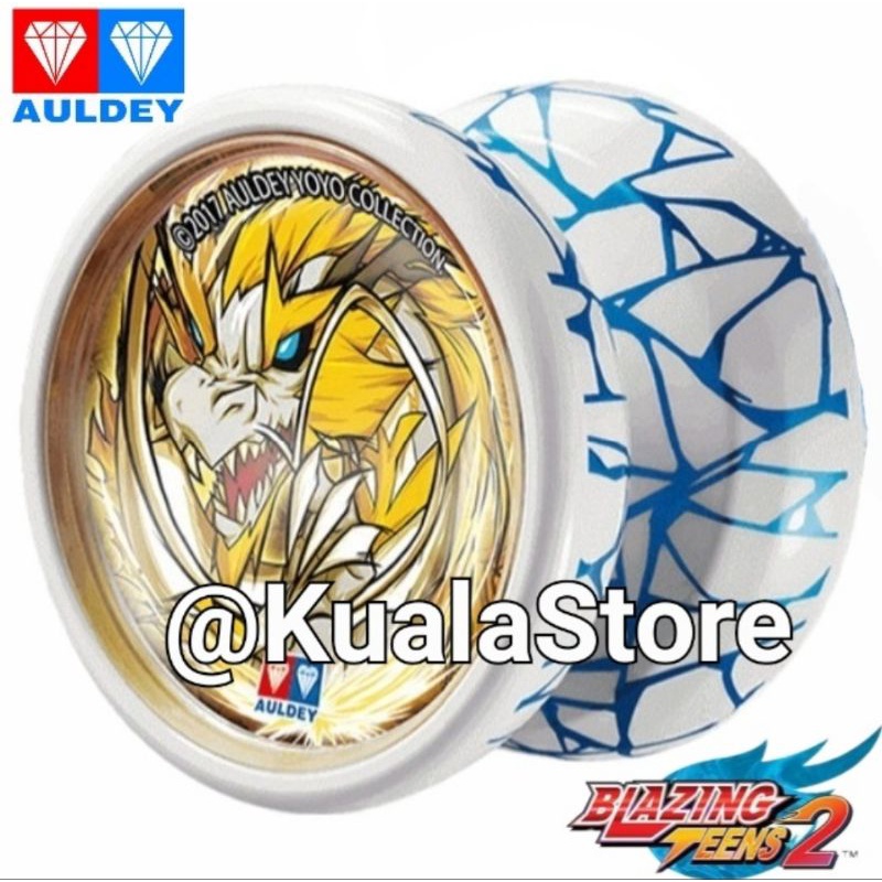 Jual Yoyo Auldey Original Blazing Teens White Night Imperial Dragon ...