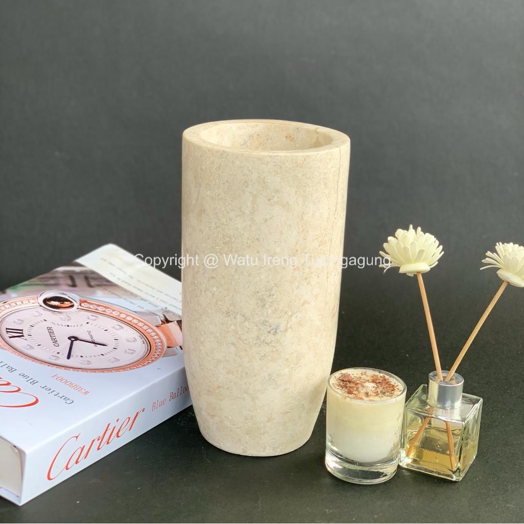 Jual VAS BUNGA MARMER / MARBLE AESTHETIC HANDCRAFT POT BUNGA VAS ...