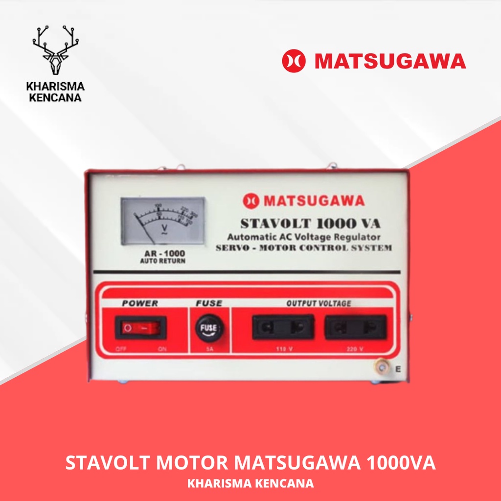 Jual STAVOLT MOTOR MATSUGAWA 1000VA | Shopee Indonesia