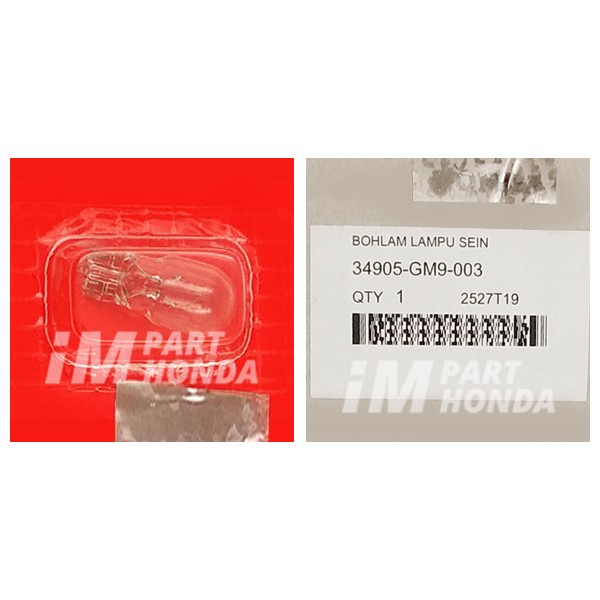 Jual 1 PCS BOHLAM / BOLA LAMPU SEN SEIN STANDAR KUNING BEAT KARBU / FI ...