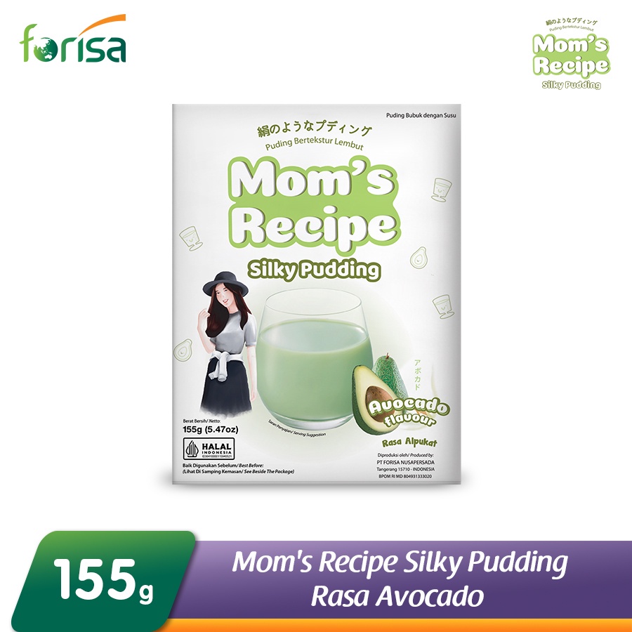 Jual Mom's Recipe Silky Pudding Rasa Avocado 155 gr | Shopee Indonesia