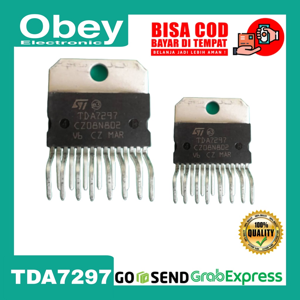 Jual IC TDA7297/TDA 7297 Original | Shopee Indonesia