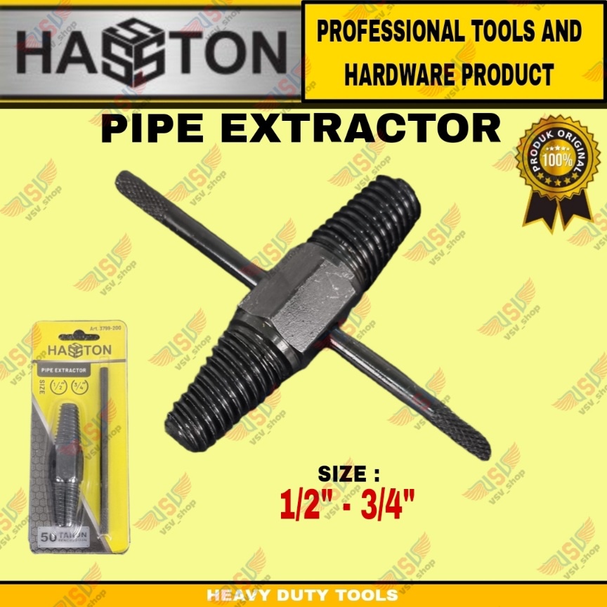 Jual HASSTON alat Pembuka Drat patah Tap Kran Air Patah Dalam Pipe ...