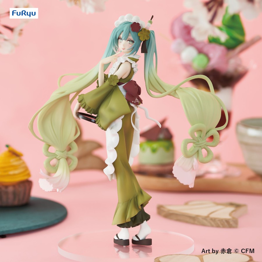 Jual Exceed Creative Figure Hatsune Miku : Matcha Green Tea Parfait Ver ...