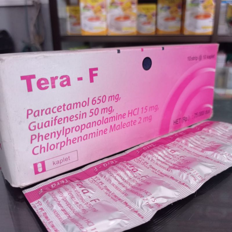 Jual TERA-FORTE FLU BATUK 1 STRIP @10 KAPLET | Shopee Indonesia