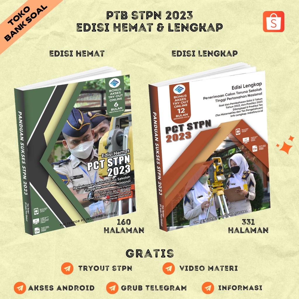 Jual Buku PCT STPN 2024 (Edisi Lengkap & Edisi Hemat) | Shopee Indonesia