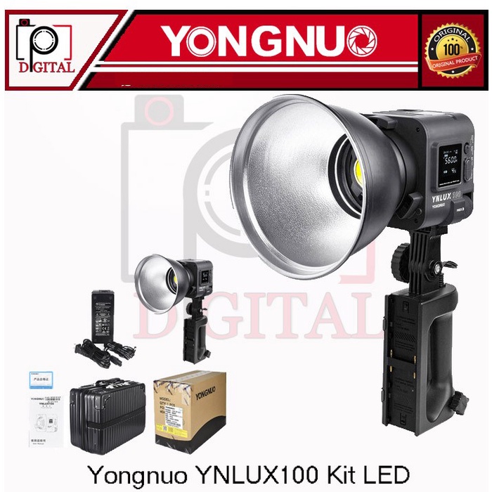 Jual Yongnuo YNLUX100 Kit LED Video Light Portable Handheld Daylight ...
