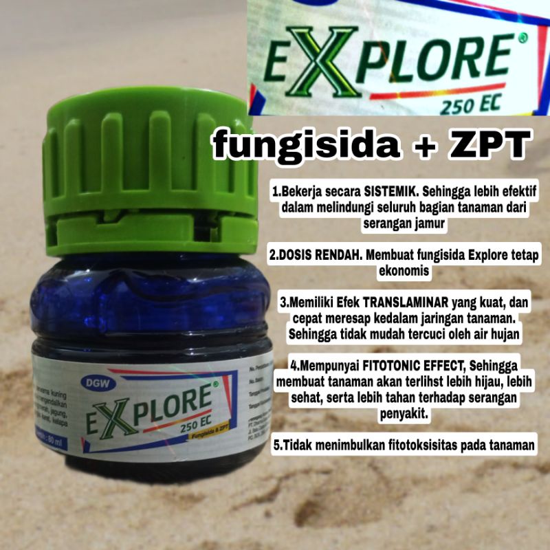 Jual fungisida explore 250 ec ( 80 ml ) / fungisida sistemik / embun ...