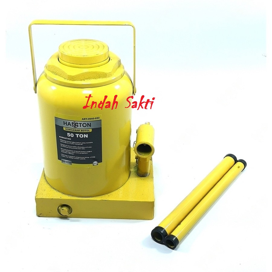 Jual Dongkrak Botol Hidrolik Hydraulic Bottle Jack 100 Ton Hasston ...