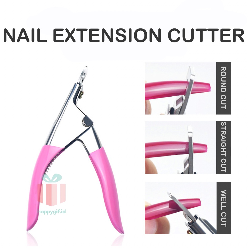 Jual Nail Extension Cutter Clipper / Manicure Nail Art Clipper Nipper ...