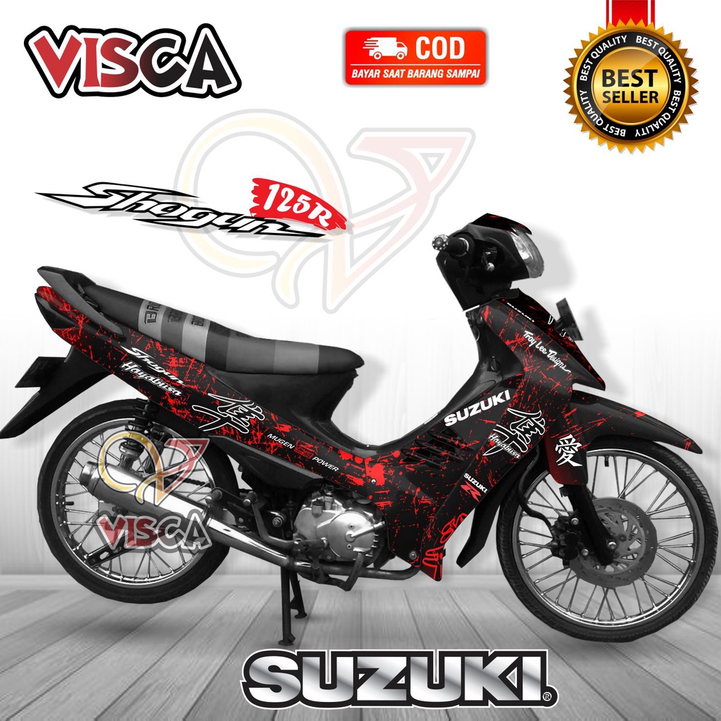 Jual Decal Shogun 125 R Full Body Stiker Shogun 125 R Full Body ...