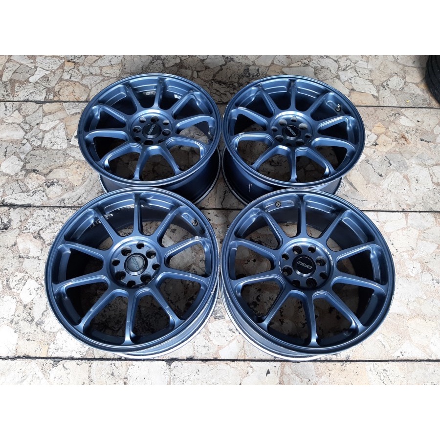Jual VELG MOBIL RACING RAYS RING 17 LEBAR 7,5 LUBANG BAUT PCD 4X100, 4X114 ET42 | Shopee Indonesia
