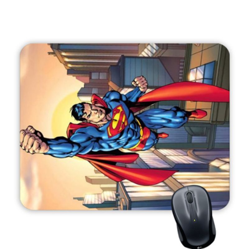Jual Superman Mouse Pad Alas Mouse Custom | Shopee Indonesia