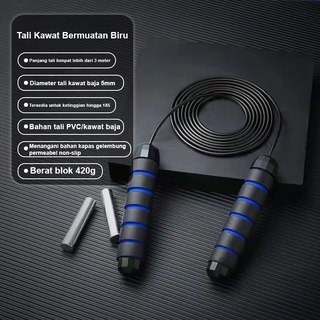 Jual Tali Skipping Adjustable Handle High Speed Skipping Jump Skipping ...