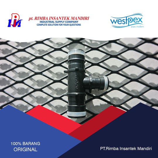 Jual WESTPEX Fitting Pipa Pex Expander Plastik Reducing Tee T 25-16-25 | Shopee Indonesia