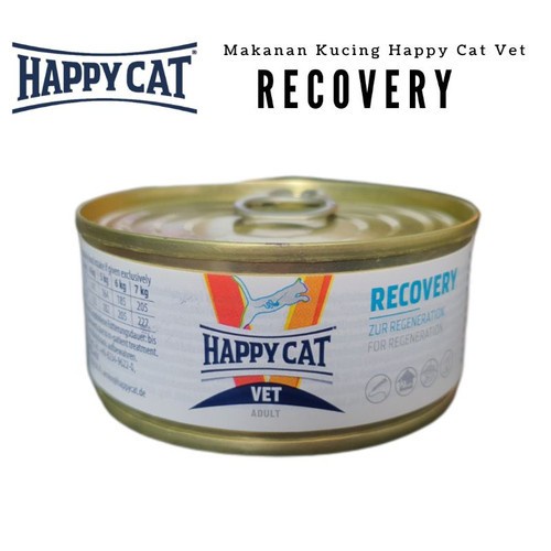 Jual Happy Cat Wet Vet Recovery 100 Gr | Shopee Indonesia