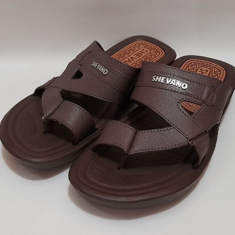 Jual Sandal Pria 39-44 Shevano Jepit Jempol Sendal Karet Murah Empuk ...