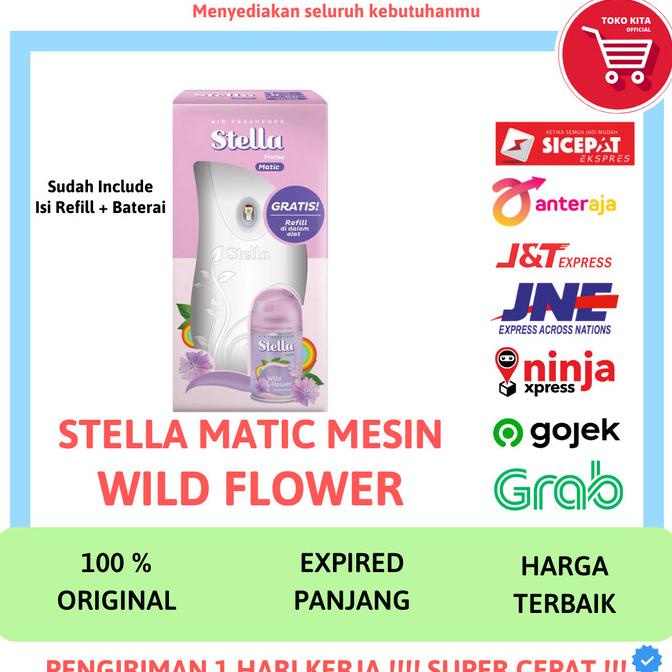 Jual STELLA MATIC MESIN OTOMATIS PENGHARUM PEWANGI RUANGAN WC TOILET ...