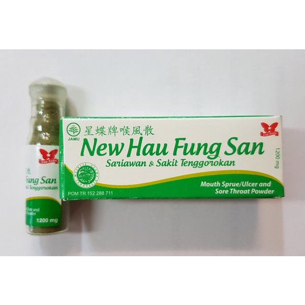 Jual New Hau Fung San - Obat Herbal Cina Bubuk Panas Dalam Sariawan ...