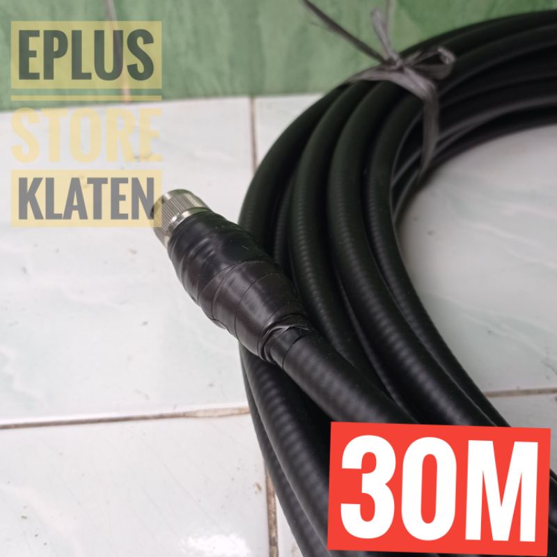 Jual Kabel Coaxial Heliax 4/8 LDF4 30M Siap Pakai RIG Konektor PL Male ...