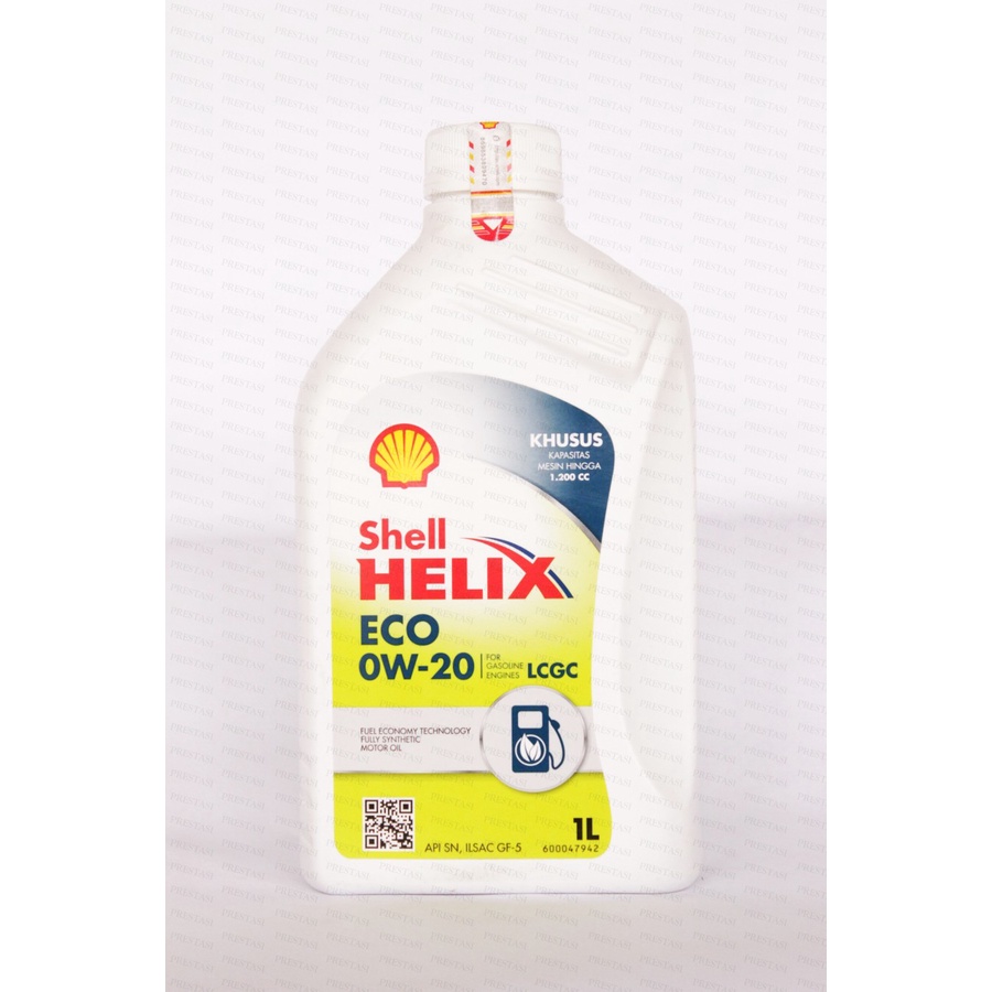 Jual Shell Helix ECO 0W-20 ( 1 Botol / 1 Liter ) | Shopee Indonesia