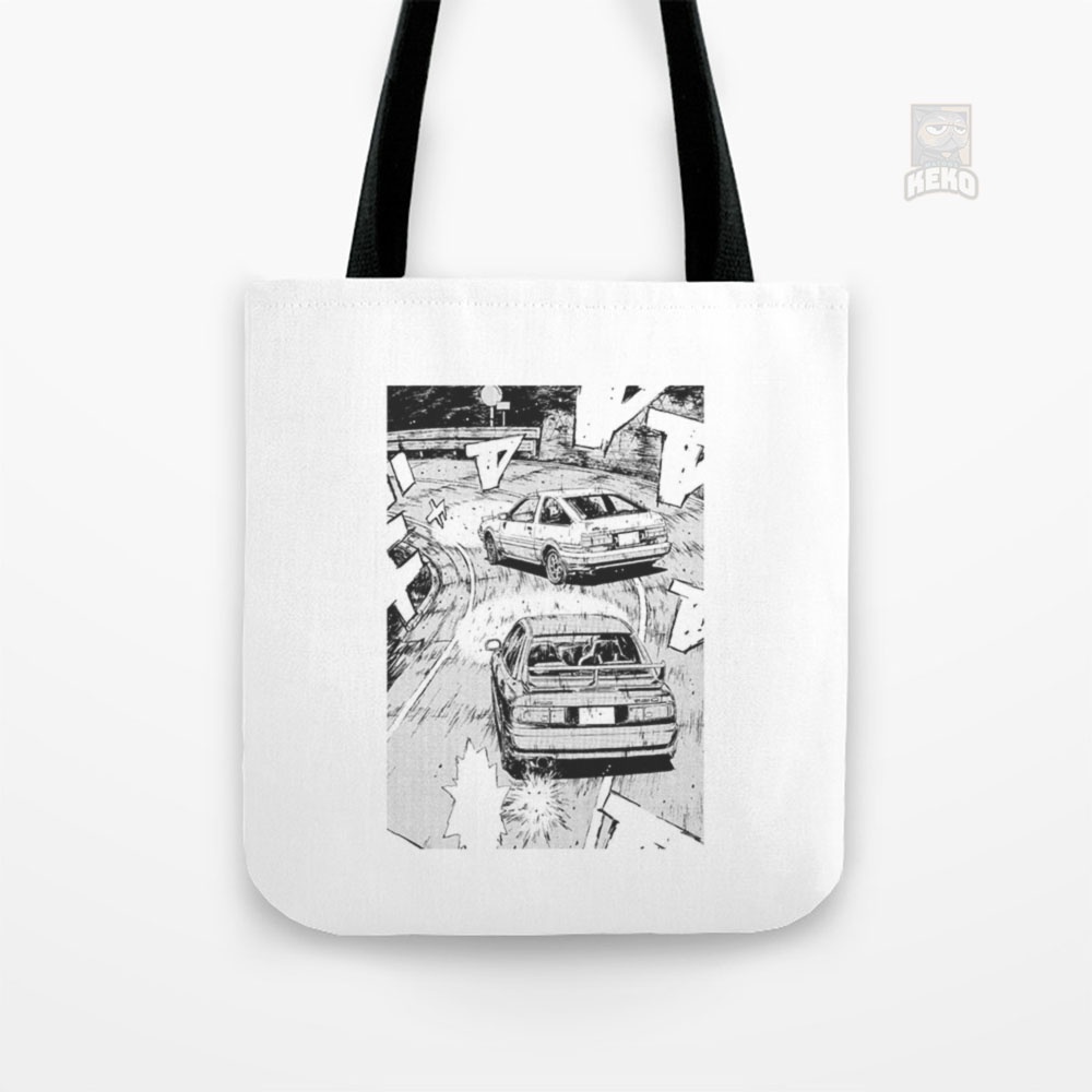 Jual Initial D Manga Panel AE86 VS RX7 Tote Bag Kanvas | Shopee Indonesia
