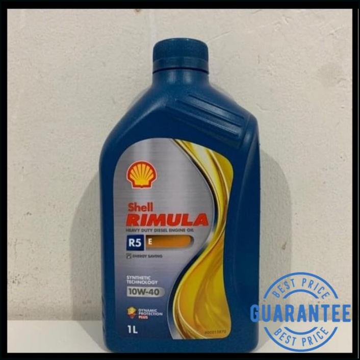 Jual Oli shell rimula R5 heavy duty diesel engine sae 10W 40 isi 1 ...