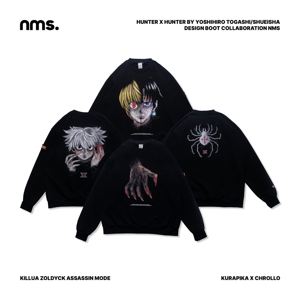 Jual Hunter x Hunter NMS and Aveharoun Collaboration 2023 Oversize ...