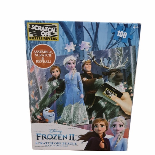 Jual CLEMENTONI Prime 3D FROZEN 2 Scratch Off Puzzle Elsa Anna Olaf ...