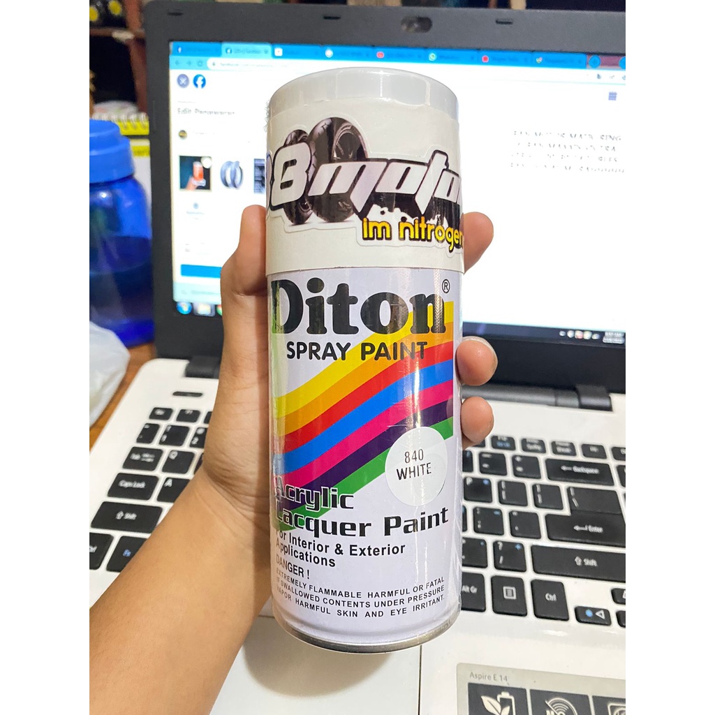 Jual Pilox Diton 300cc Pilok Pylox Putih White 840 ( harga offline 25rb ...