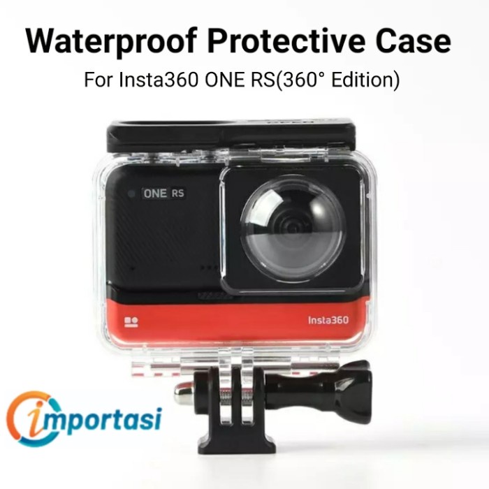 Jual Waterproof Case Insta360 One RS 4K 360 Edition Underwater Dive ...