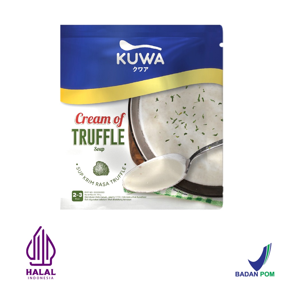 Jual KUWA Cream Of Truffle - Sup Krim Truffle - 40g | Shopee Indonesia