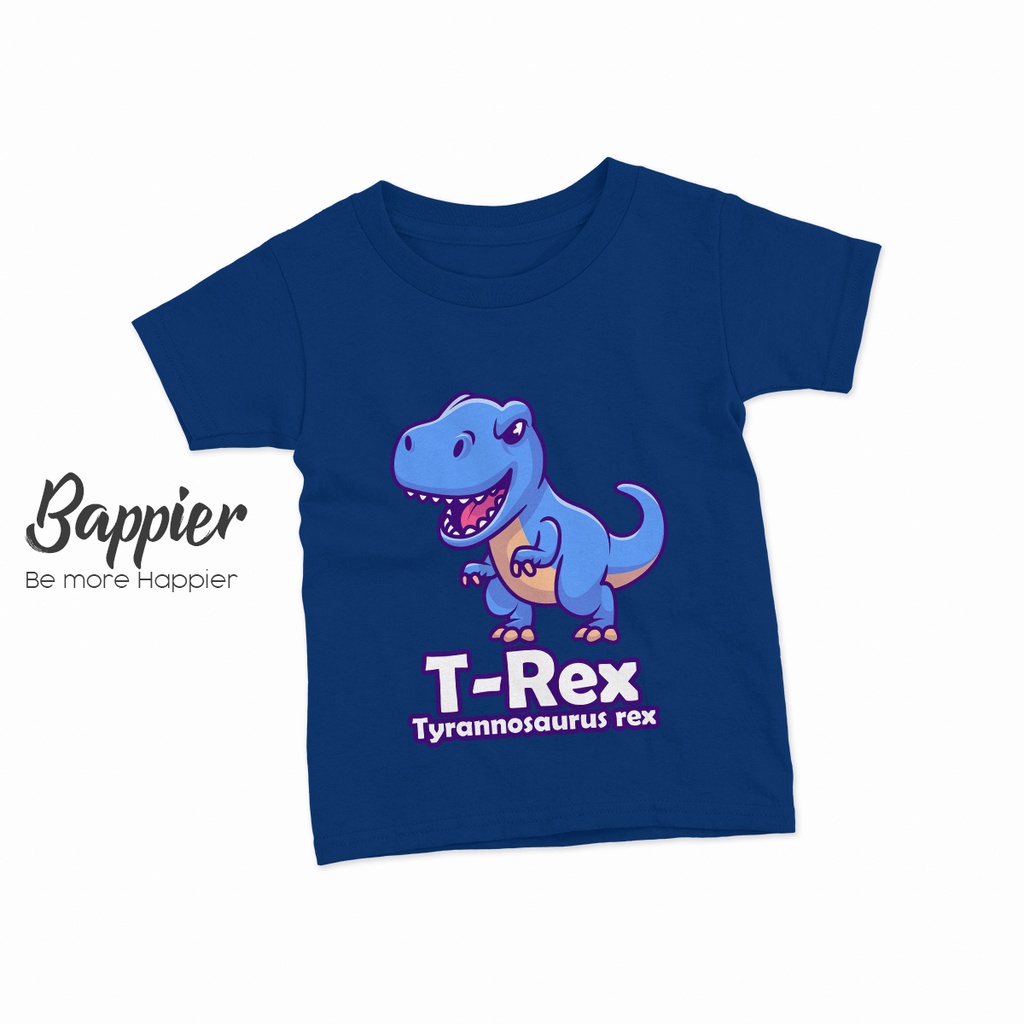 Jual Bappier Kaos Dinosaurus T-REX Tyrannosaurus rex Baju Distro Desain ...