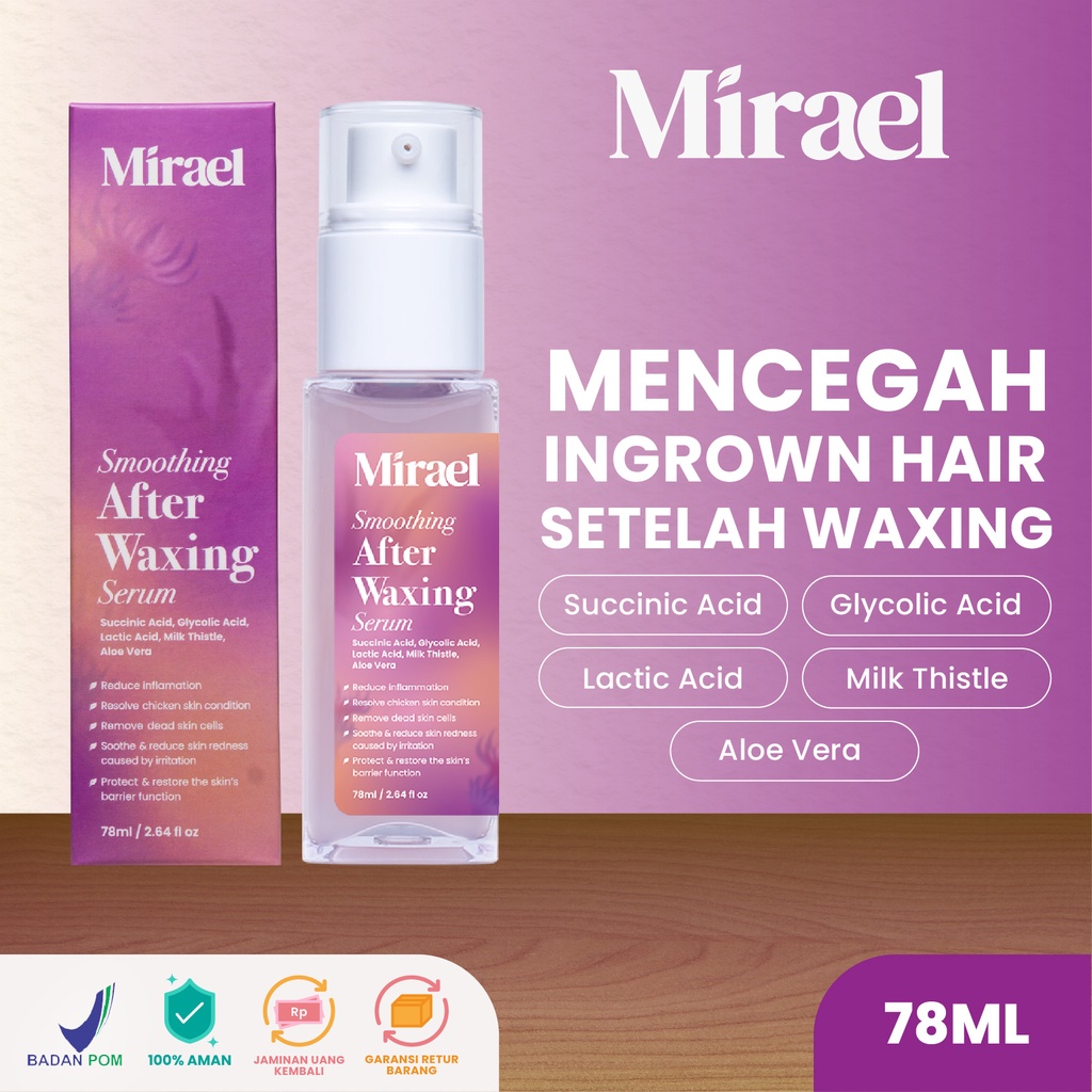 Jual MIRAEL Serum Ketiak Anti Iritasi Setelah Waxing - After Waxing ...