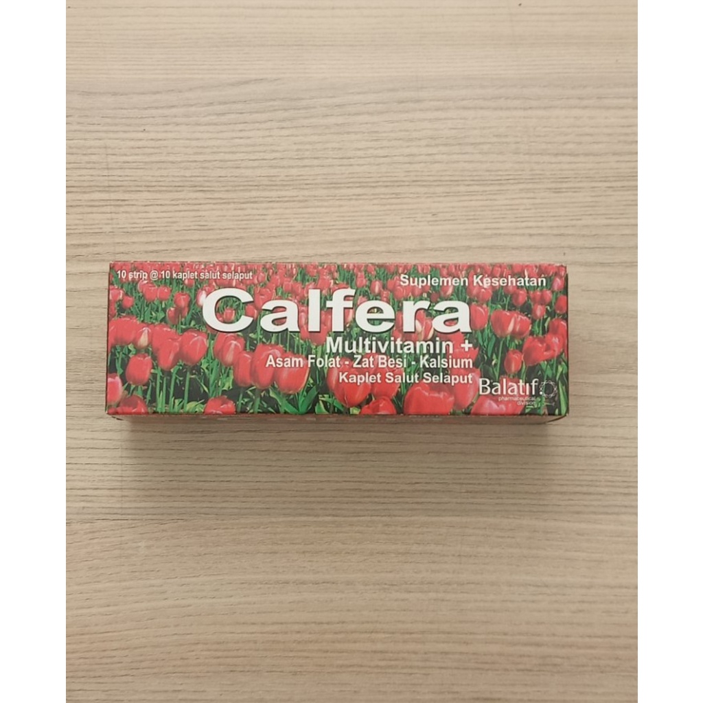 Jual Calfera box 100 kaplet | Shopee Indonesia