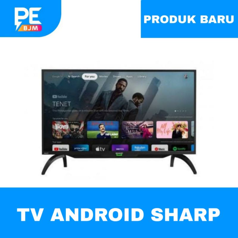 Jual TV SHARP 42 INCH GOOGLE TV - 2T-C42EG1I - GARANSI RESMI - KIRIM ...