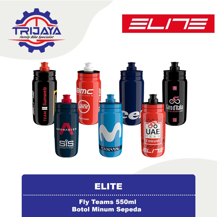 Jual Elite Fly Teams 550 ml Botol Minum Sepeda | Shopee Indonesia