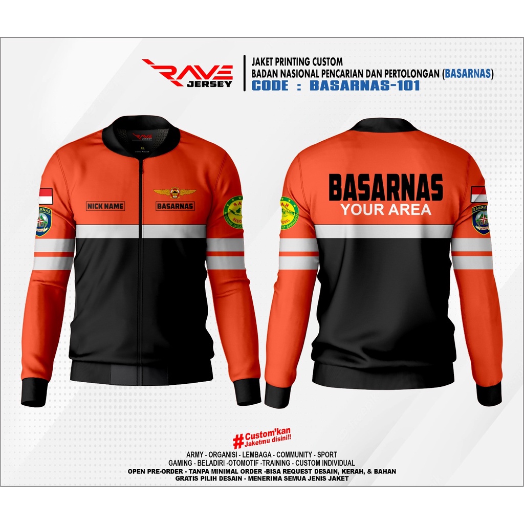 Jual JAKET BASARNAS FULL PRINTING SUBLIM CUSTOM (DESAIN SUKA SUKA ...