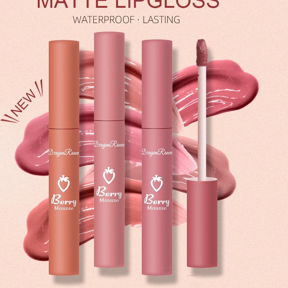 Jual Trx 9f9Et DRAGON RANEE Matte Lipstik Berry Mousse Waterproof Awet ...