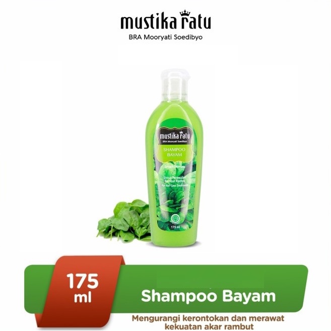 Jual Mustika Ratu Shampoo Bayam 175ml | Shopee Indonesia