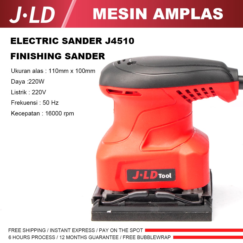 Jual JLD Mesin Amplas Kyu Kotak Sander 220W Mesin Amplas Tembok ...